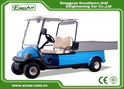 China Excar A1H2 Electric Buggy Golf Car Utility Tool with 48V 5KW AC Motor and Aluminum Cargo Box for sale