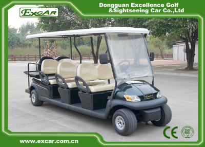 China 6+2 Seater Electric Golf Cart 48V 3.7KW with Trojan Battery for sale