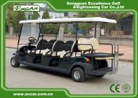 China Excar 48V 2 Passenger Electric Sightseeing Bus 23km/h Speed 4300x1200x1900mm for sale