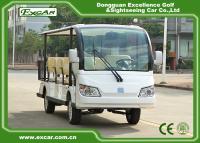 China EXCAR 72V 11 Seater Electric Sightseeing Car with Storage Basket 5300mm for sale