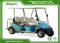 China Trojan Battery Electric Golf Car - 6 Passenger Street Legal Cart with 3454mm Length and 48V System for sale