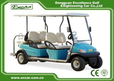 China Trojan Battery Electric Golf Car - 6 Passenger Street Legal Cart with 3454mm Length and 48V System for sale