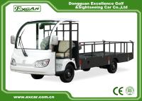 China 2 Seat 72V Electric Utility Cart with Trojan T-875 Batteries and 7.5KW AC Motor for sale