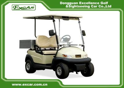 China 2 Seater AC Motor Electric Golf Car 48V Trojan Battery Hotel Buggy 3kW for sale