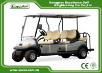 China Curtis Controller 6 Passenger Electric Golf Cart Club Car 48V 23km/h for sale
