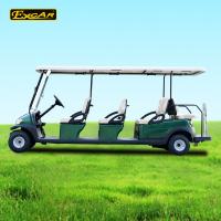 China 6+2 Seats Electric Sightseeing Bus With Trojan Battery / Curtis Controller for sale