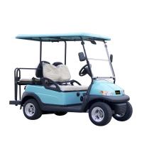 China 4 Seater Electric Golf Cart 48V Lithium Battery 30% Climbing Ability with Curtis Controller for sale