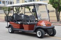 China Excar A1S4+2 48V Lithium Electric Golf Cart 6 Seater with Flip Rear Seat Kit for sale