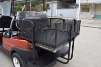 China Excar A1S4+2 48V Lithium Electric Golf Cart 6 Seater with Flip Rear Seat Kit for sale
