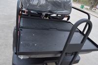 China Excar A1S4+2 48V Lithium Electric Golf Cart 6 Seater with Flip Rear Seat Kit for sale