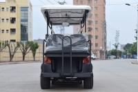 China Excar A1S4+2 48V Lithium Electric Golf Cart 6 Seater with Flip Rear Seat Kit for sale