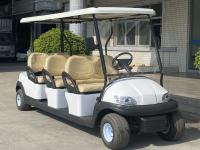China Smooth Ride 6 Passenger Electric Golf Buggy with Trojan Battery for sale