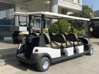 China Smooth Ride 6 Passenger Electric Golf Buggy with Trojan Battery for sale