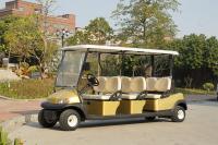 China Smooth Ride 6 Passenger Electric Golf Buggy with Trojan Battery for sale