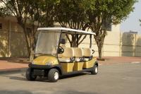 China Smooth Ride 6 Passenger Electric Golf Buggy with Trojan Battery for sale