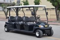 China Smooth Ride 6 Passenger Electric Golf Buggy with Trojan Battery for sale