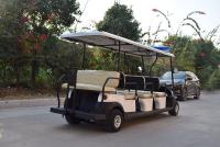 China 8+3 Seater Sightseeing Electric Mini Bus With Speaker & Warning Lights for sale