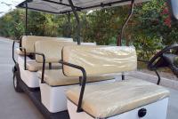 China 8+3 Seater Sightseeing Electric Mini Bus With Speaker & Warning Lights for sale