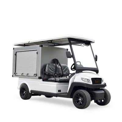 China 48V Electric Golf Cart with Extended Three Layers Cargo Box 600kg Payload 30% Climbing for sale