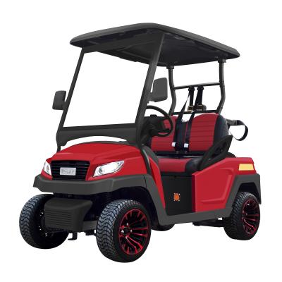 China Advanced Golf Buggy Cart 2 Passenger 48V Lithium Battery With Curtis Controller for sale