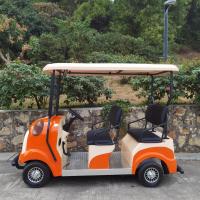 China 48V Lithium Battery Electric Cartoon Buggy Cart for Amusement Park 2 Seats for sale