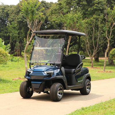 China 2 Seat Electric Golf Cart 48V Lithium Battery Support Long Range for sale