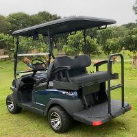 China Excar 48V 5KW AC Electric Golf Cart 4 Seater 2350mm Length Customizable Accessories for sale