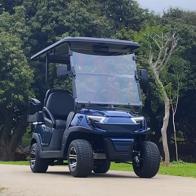 China Excar 48V 5KW AC Electric Golf Cart 4 Seater 2350mm Length Customizable Accessories for sale