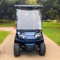 China Excar 48V 5KW AC Electric Golf Cart 4 Seater 2350mm Length Customizable Accessories for sale