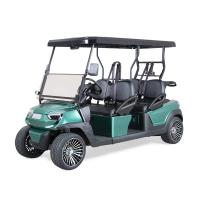 China 4 Seater Electric Golf Buggy 48V Lithium Battery 5KW Motor for On and Off Course Customizable for sale