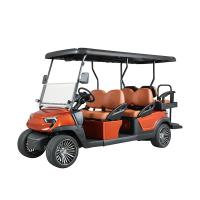 China 4 Forward+2 Rear Seats Electric Sightseeing Golf Buggy for sale