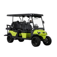 China EXCAR 6 Seater Electric Golf Buggy 48V 5KW with LiFePO4 Battery Custom Color for sale