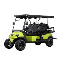 China EXCAR 6 Seater Electric Golf Buggy 48V 5KW with LiFePO4 Battery Custom Color for sale