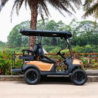 China 2+2 Seater Lifted Electric Golf Cart 48V 5KW for Hilly Landscapes LiFePO4 105Ah for sale