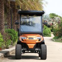 China 2+2 Seater Lifted Electric Golf Cart 48V 5KW for Hilly Landscapes LiFePO4 105Ah for sale