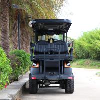 China 2+2 Seater Lifted Electric Golf Cart 48V 5KW for Hilly Landscapes LiFePO4 105Ah for sale