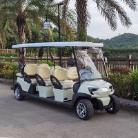 China 6 Front+2 Rear Seats Electric Golf Buggy With Long Range Battery for sale
