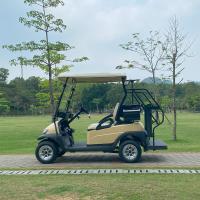 China 2 Passenger Aluminum Chassis Electric Golf Cart 48V Lithium Battery 80-100km Range for sale