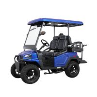 China Lifted 2 Seats 2 Rear Electric Golf Buggy 72V Lithium Battery Long Range for sale