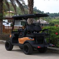 China Electric Golf Cart 4 Seats 5KW Motor 48V Lithium Battery Customizable for sale