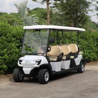 China Low Noise Electric Sightseeing Golf Cart for Tourists Powered 48V Lithium Ion Battery System for sale
