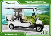 China EXCAR 2-Seater Electric Golf Cart 48V DC/AC System with 23-45 km/h Speed & 70-90 km Range for sale
