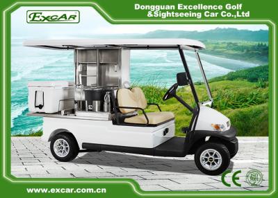 China EXCAR 2-Seater Electric Golf Cart 48V DC/AC System with 23-45 km/h Speed & 70-90 km Range for sale
