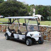 China 8 Passenger Electric Golf Cart 48V 105Ah Lithium Battery 25km/h High Speed Long Range for sale
