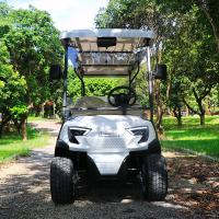 China 8 Passenger Electric Golf Cart 48V 105Ah Lithium Battery 25km/h High Speed Long Range for sale