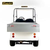 China 48V Trojan Battery Electric Utility Car 2 Passenger Cargo Box 600kg Load 23km/h for sale