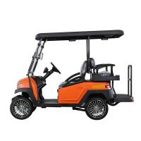 China 48V Electric Golf Cart 4 Passenger Lithium Battery 80-100km Range 20-30 km/h for sale