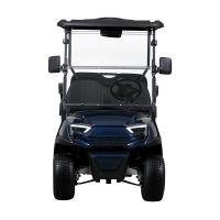 China Premium Electric Golf Buggy 2+2 with Rear Flip Flop Seat 48V 5KW LiFePO4 105Ah for sale