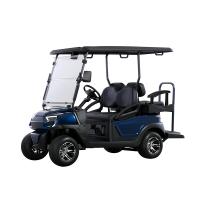China Premium Electric Golf Buggy 2+2 with Rear Flip Flop Seat 48V 5KW LiFePO4 105Ah for sale