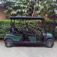 China Excar 4-Seat Electric Golf Cart 48V LiFePO4 Battery 5KW Motor Custom Accessories for sale